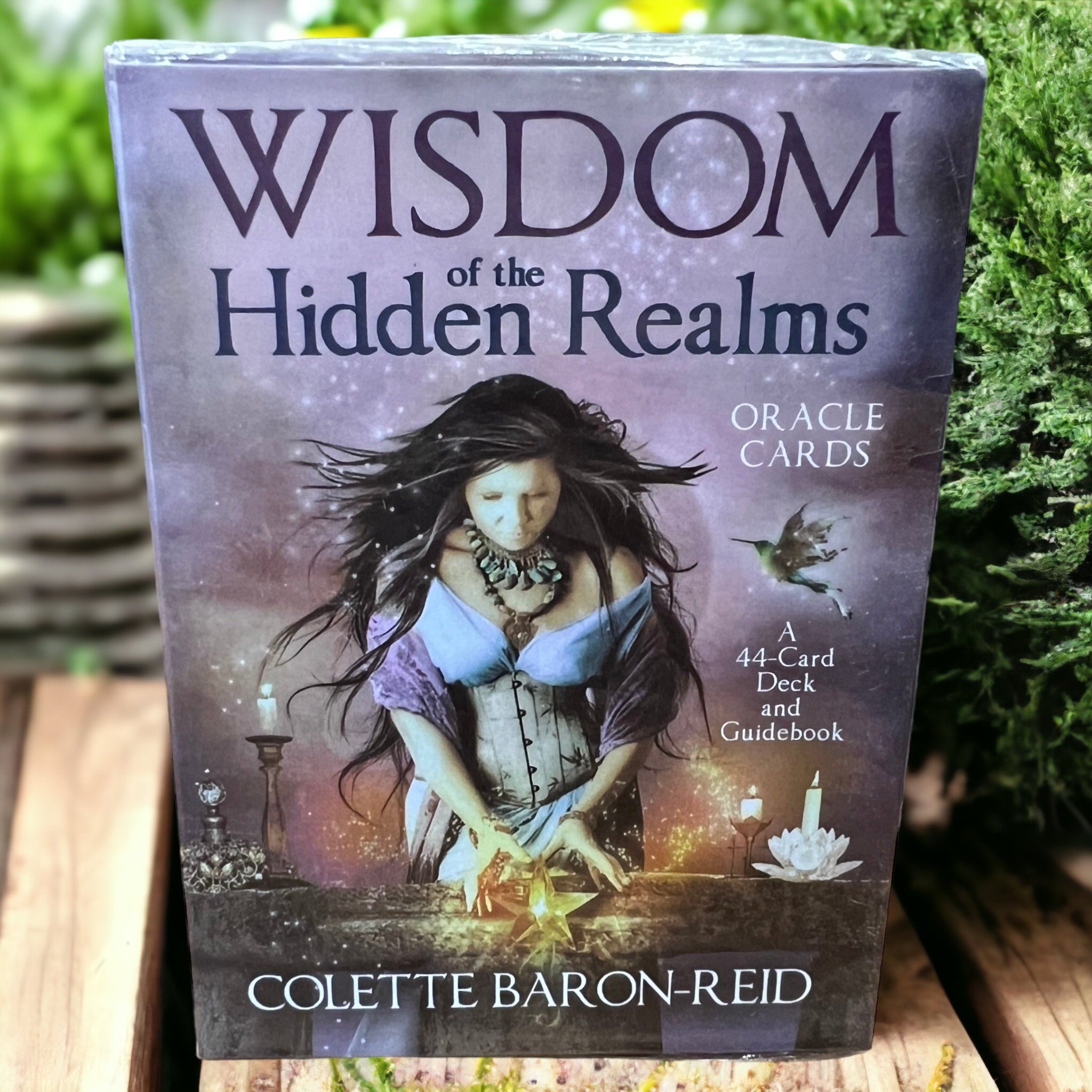 Oracle Card Deck: Wisdom of the Hidden Realms – Crystals by Sisters