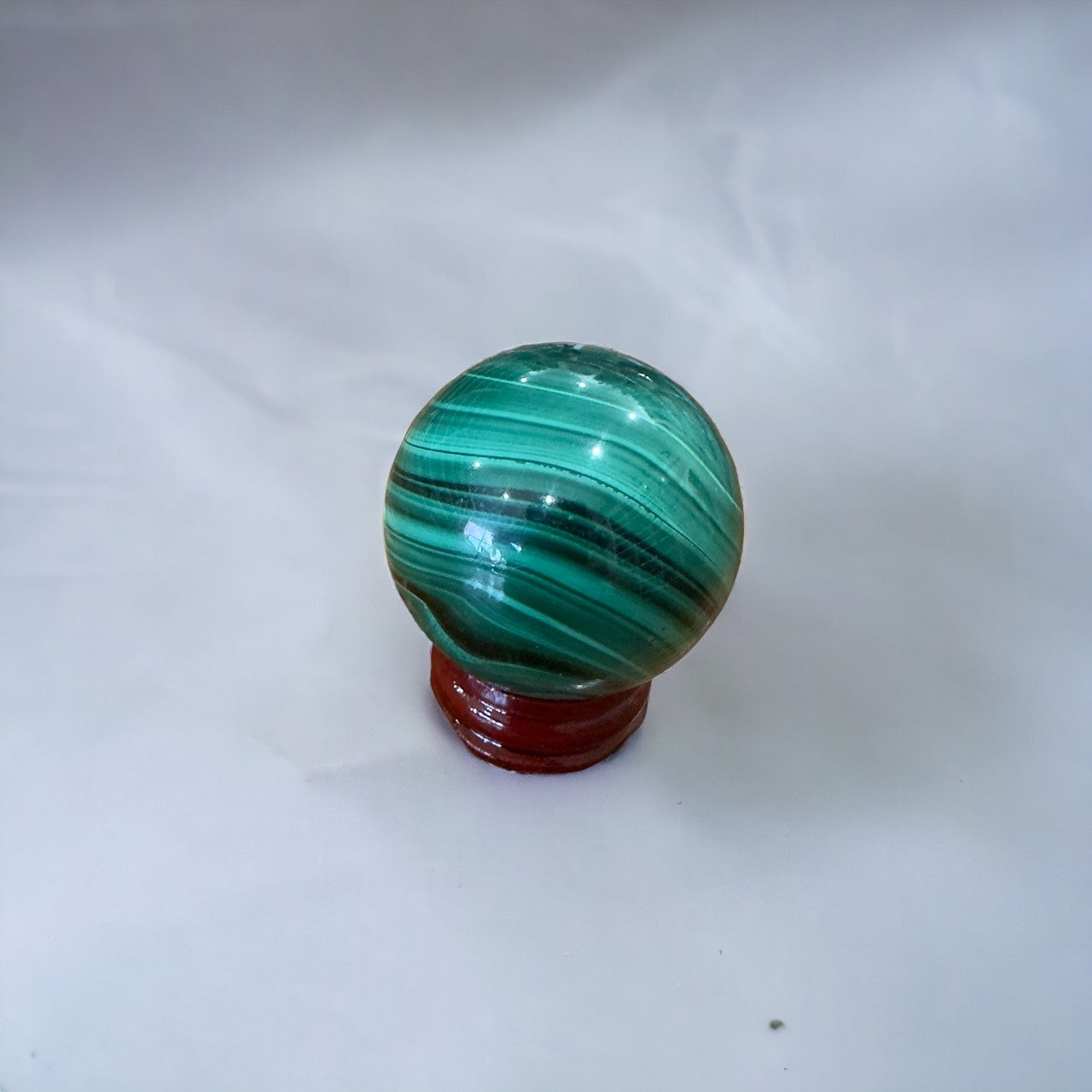 Malachite Sphere | 167g – Crystals by Sisters