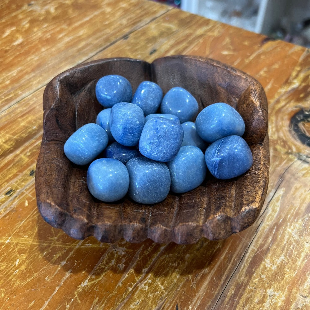 Tumbles | Blue Aventurine – Crystals by Sisters