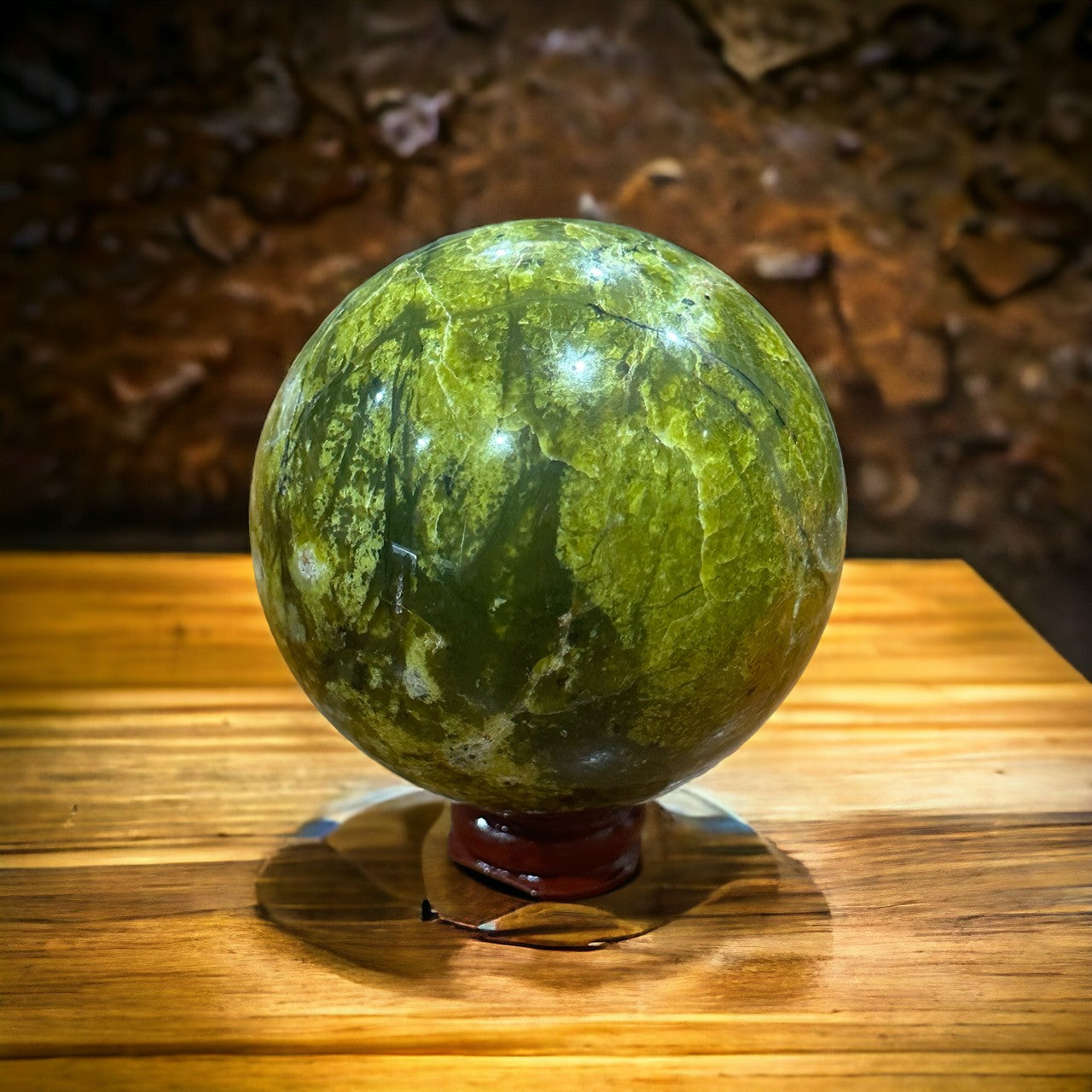 Green Opal Sphere | 414g – Crystals by Sisters