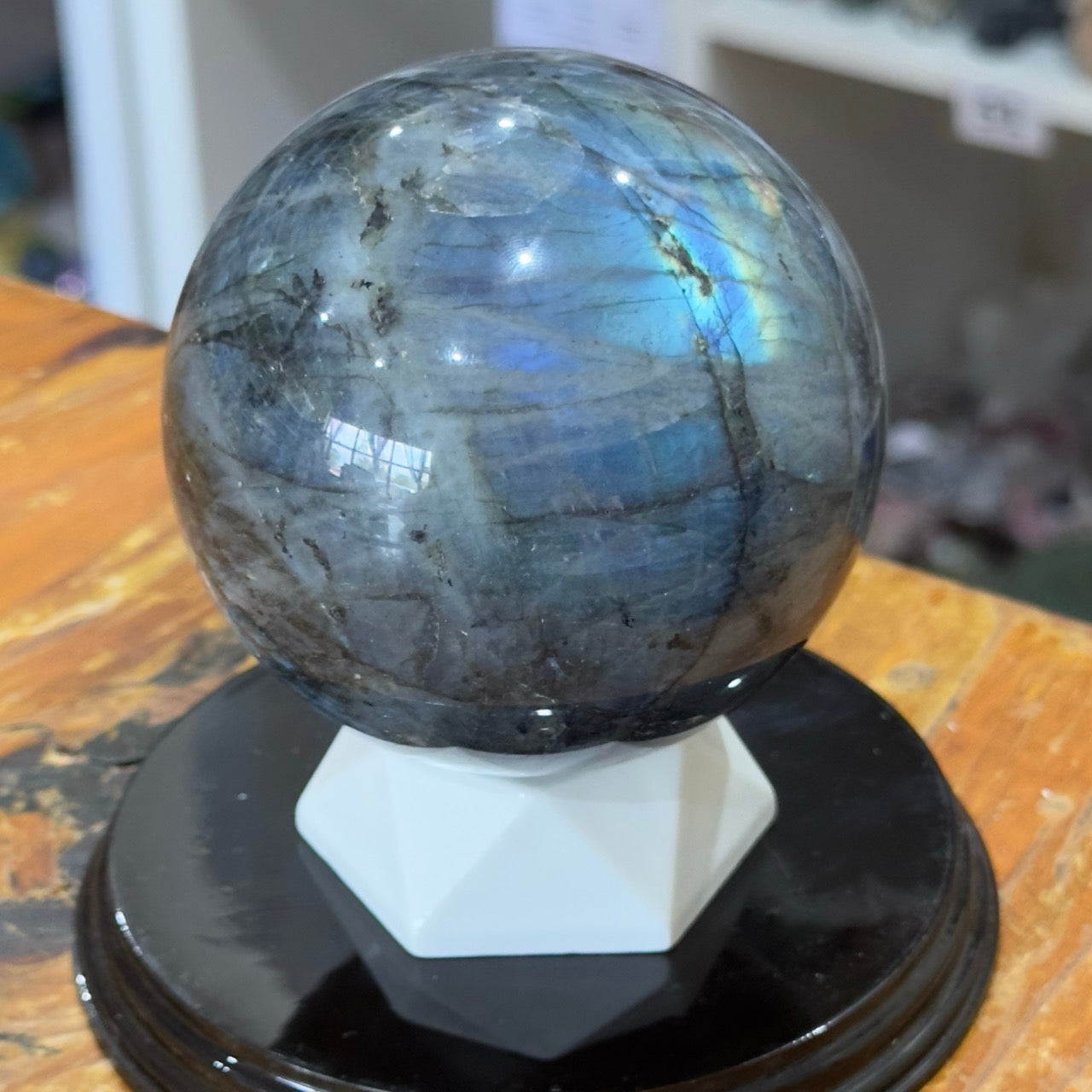 Labradorite Sphere – Crystals by Sisters