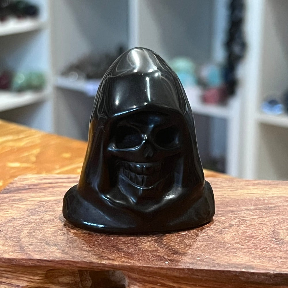 Black Obsidian Skeletor – Crystals by Sisters