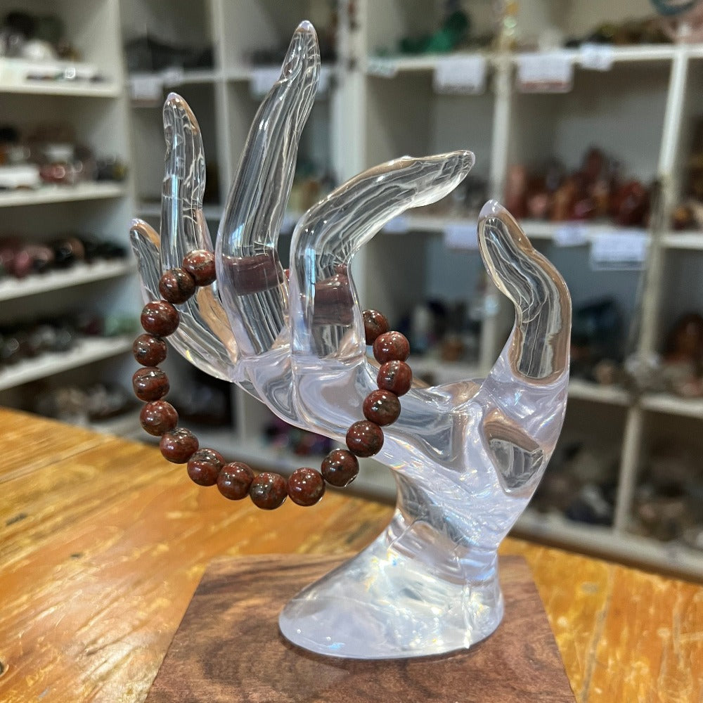 Chicken Blood Stone Bracelet - 8mm – Crystals by Sisters