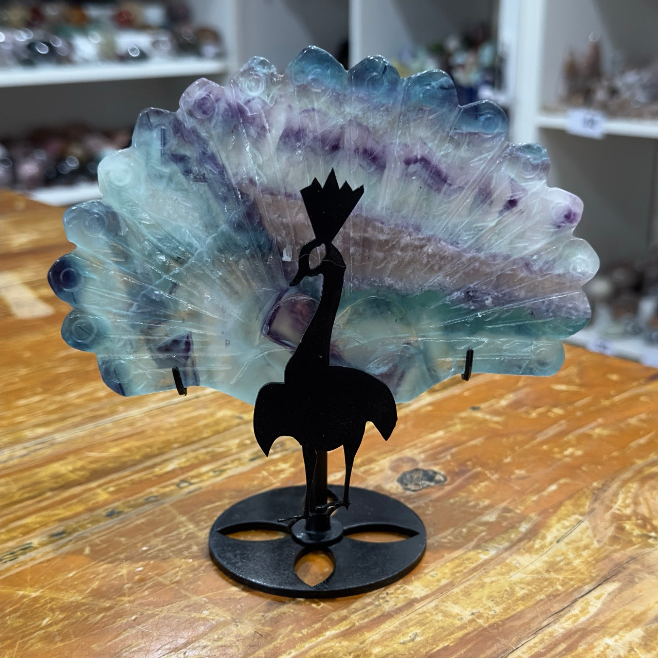 Fluorite Peacock – Crystals by Sisters