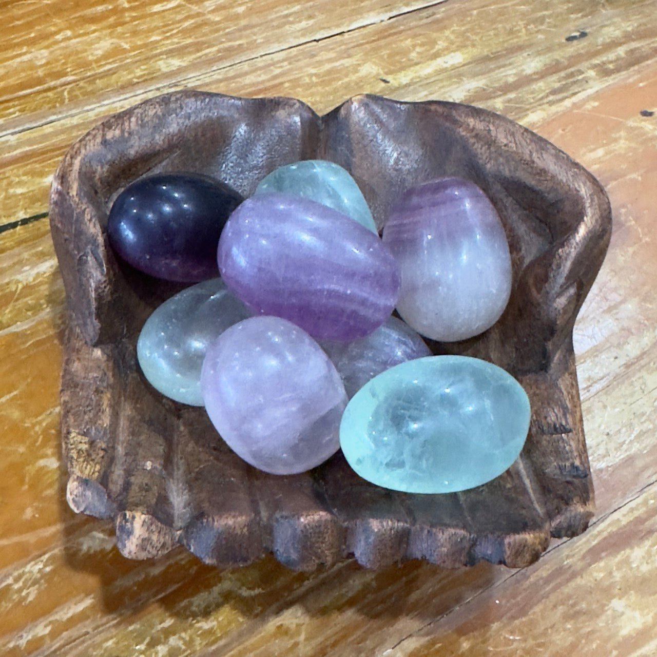 Tumbles | Candy Fluorite Extra Large – Crystals by Sisters