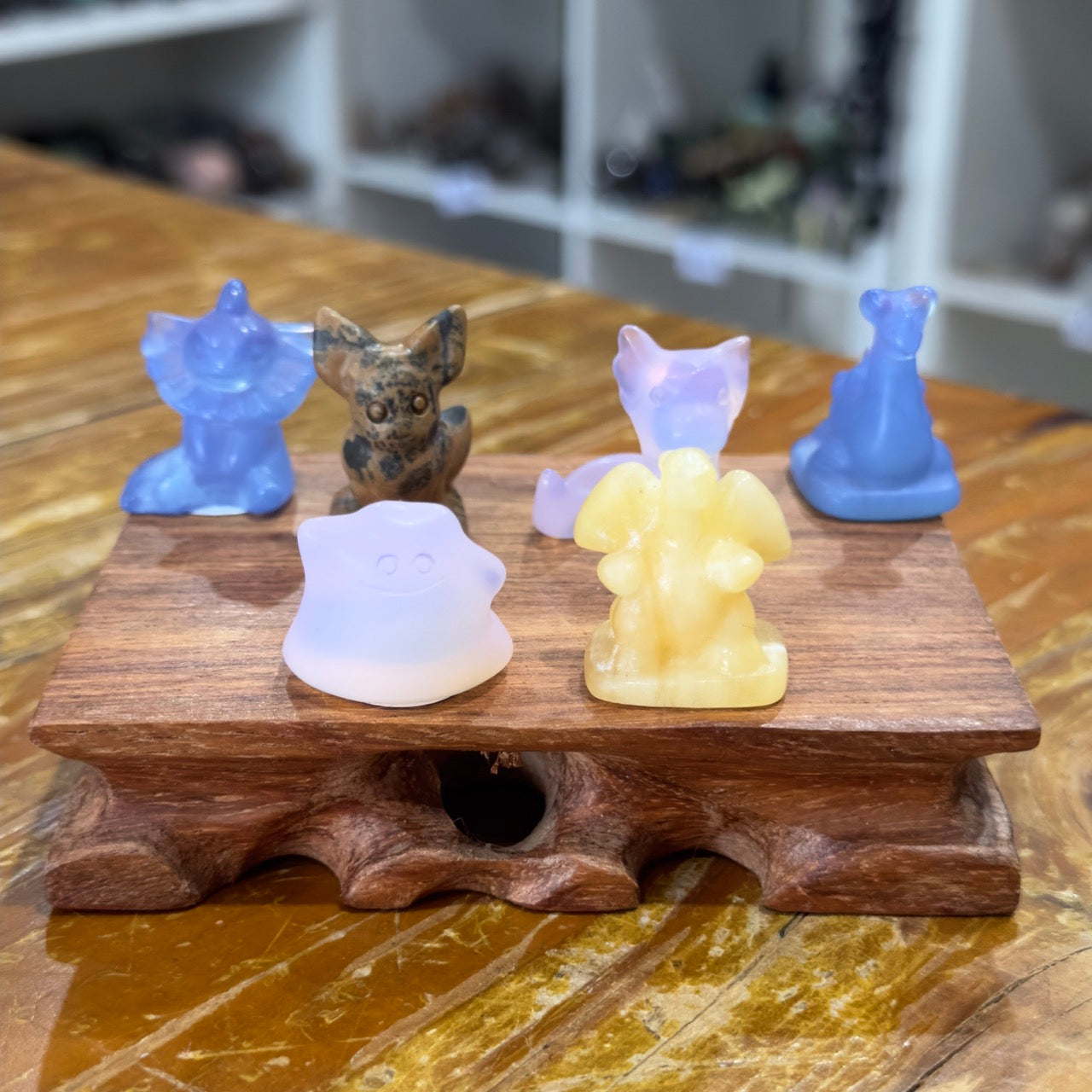 Mini Pokemon Carvings – Crystals by Sisters