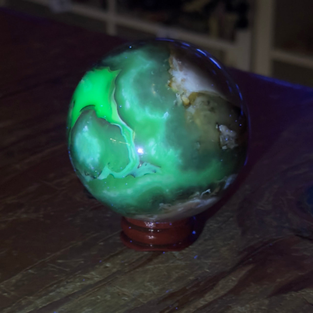 Volcanic Agate Sphere | 427g – Crystals by Sisters