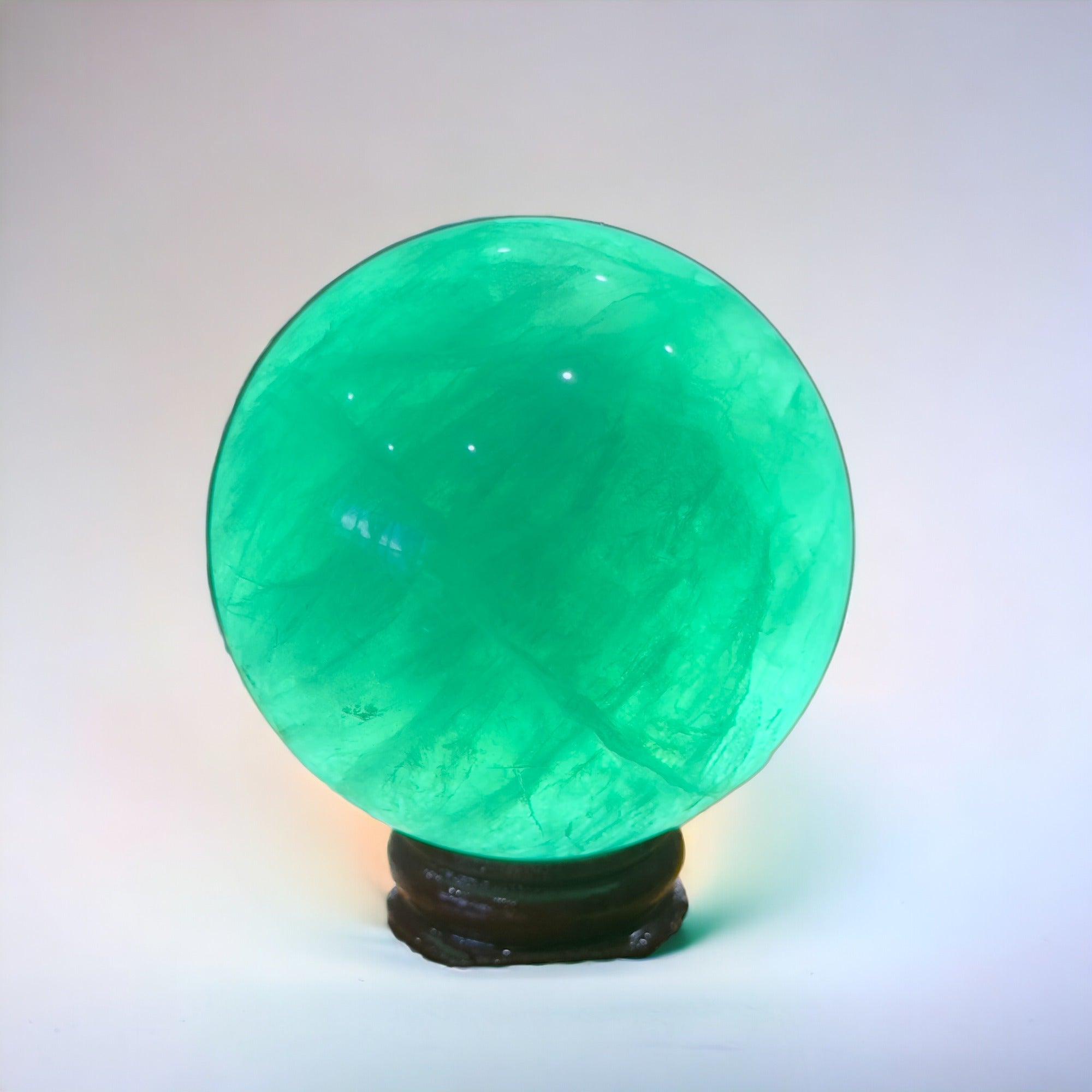 Fluorite Sphere | Blue Lake | 347g – Crystals by Sisters