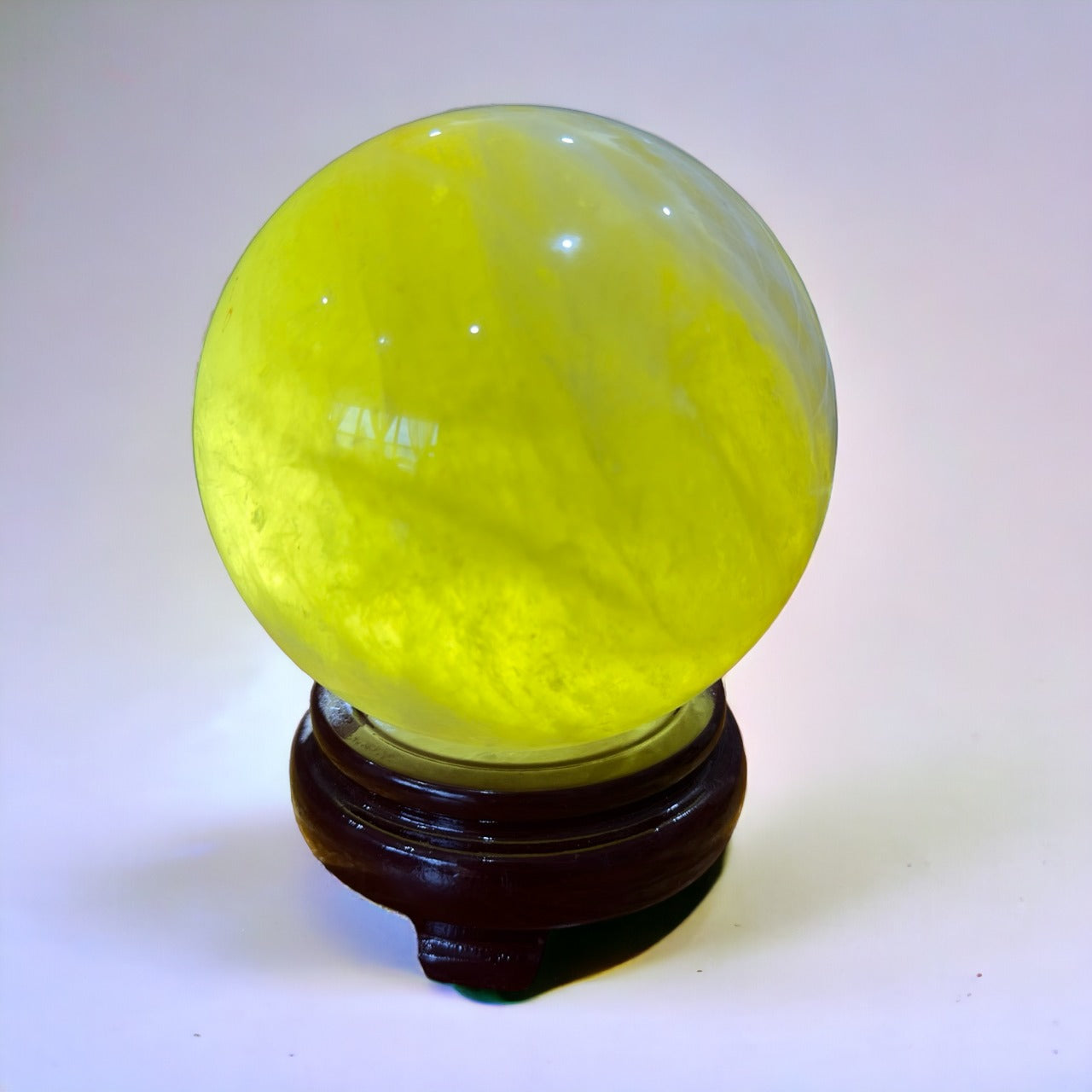 Citrine Sphere | 1.7kg – Crystals by Sisters